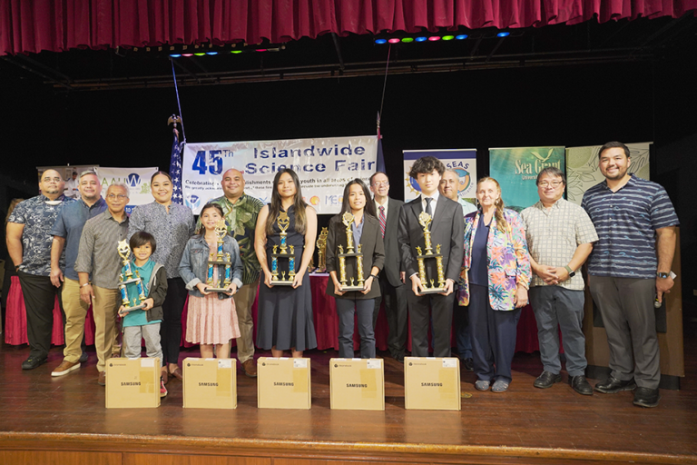45th Science Fair winners recognized at ceremony - UOG CIS and Sea Grant