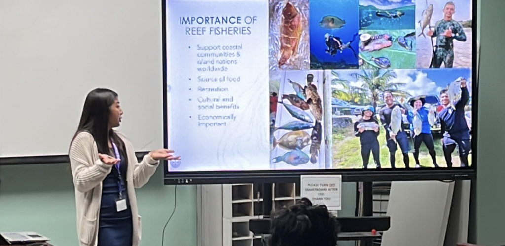 Sea Grant biologist presents at CNAS STEM conference - UOG CIS and Sea ...